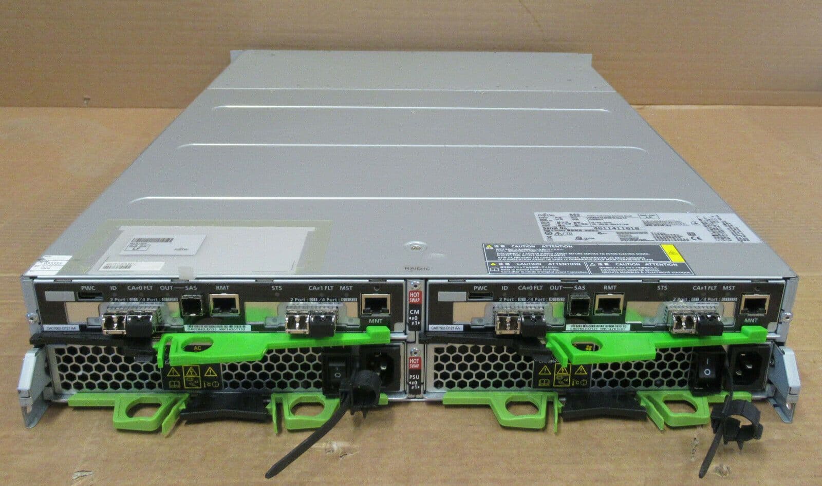 Fujitsu Eternus CS DX200 S3 Base 3 5 12-Bay SAS Disk Storage ET203B 2x ...