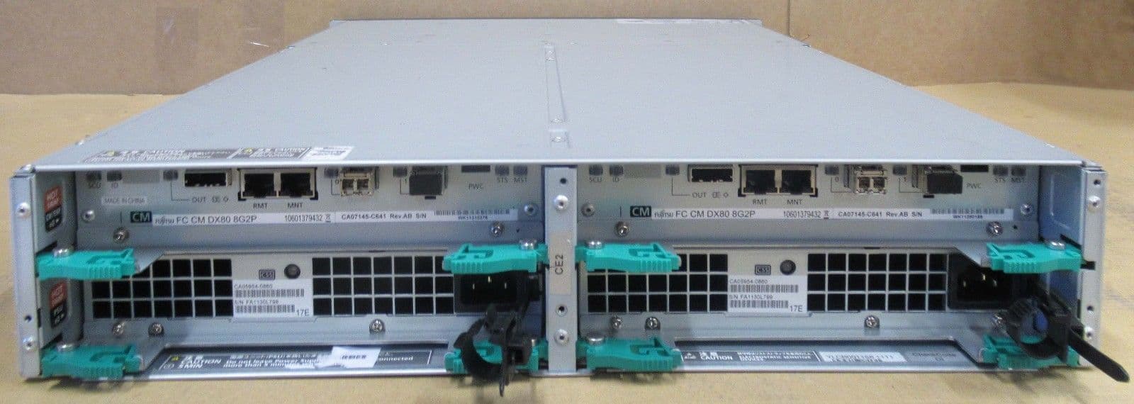 Fujitsu Eternus CS800 S2 DX80 24TB Enclosure 2x CA07145-C641 CM ETCS ...