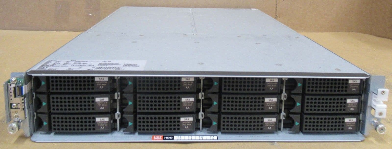 Fujitsu Eternus CS800 S2 DX80 Array 24TB HDD CA07237-E120 2x CA07145 ...