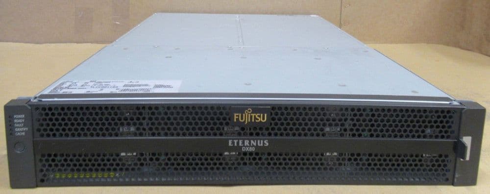 Fujitsu Eternus CS800 S2 DX80 Array 24TB HDD CA07237-E120 2x CA07145 ...