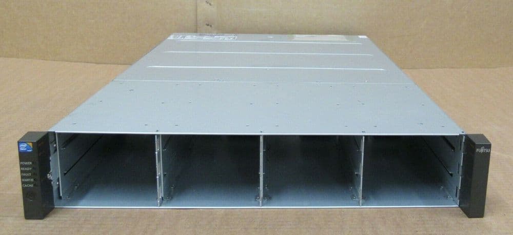 Fujitsu ETERNUS CS800 S5 Base Shelf 2x 8GB Controller 12 x 3 5" SAS ...