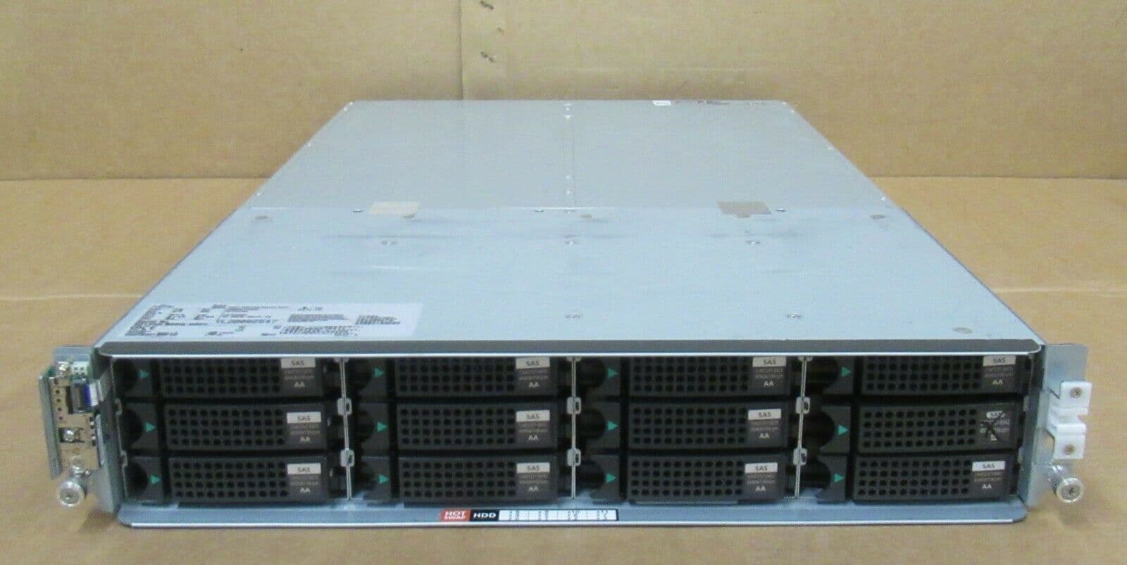 Fujitsu Eternus DX 12-Bay Expansion 12 x 450GB 15k HDD 2x CA07145-C661 ...