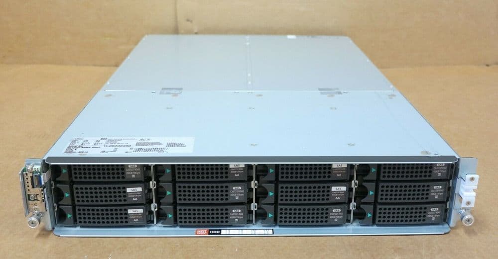 Fujitsu Eternus DX 12-Bay Expansion Unit Array 12x 450GB 15K SAS HDD ...