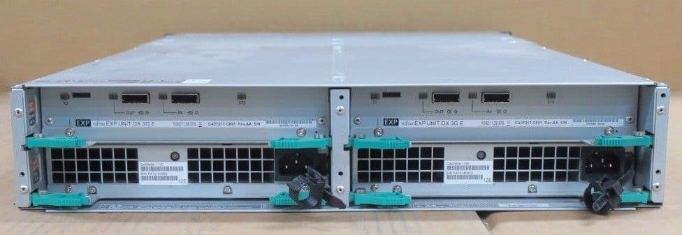 Fujitsu Eternus DX 2 5" 24-Bay SAS Expansion Unit Array ETLDE2BG 2x I/O ...