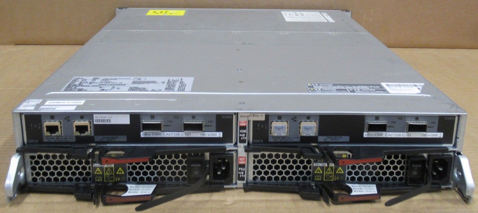 Fujitsu Eternus DX DX40 S2 2 5 DE 24-Bay 2 5" SAS 2x IOM6 Controller ...