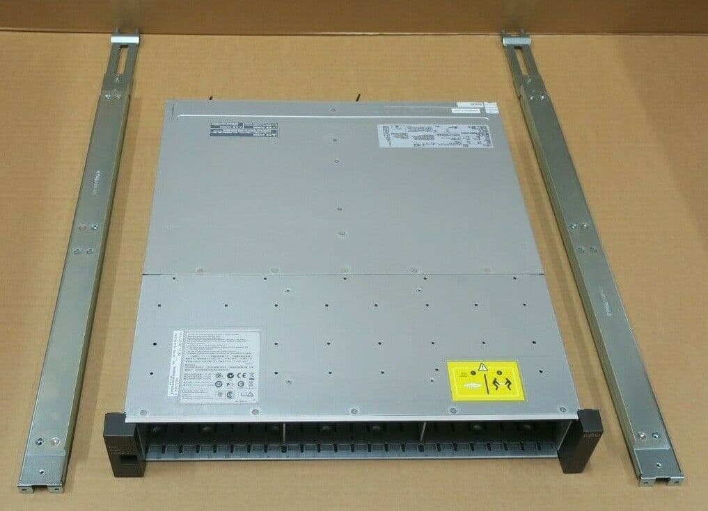 Fujitsu Eternus DX DX40 S2 2 5 DE 24-Bay 2 5" SAS 2x IOM6 Ctrl 2x PSU ...