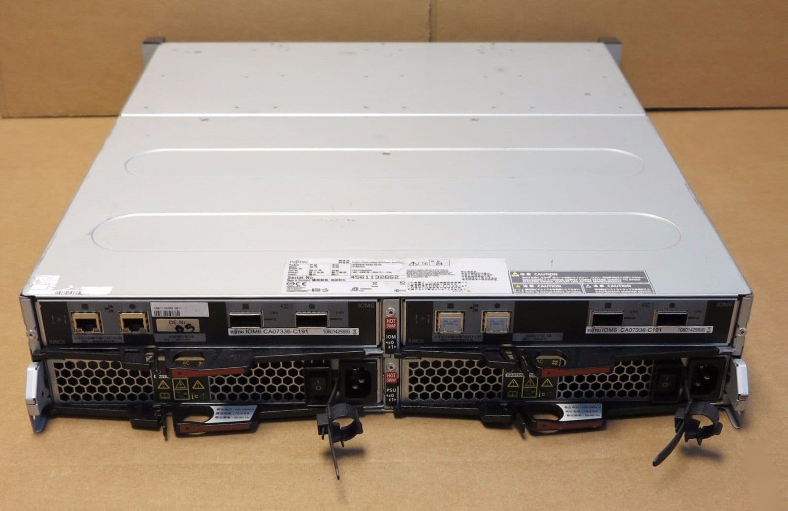 Fujitsu Eternus DX DX440 S2 DE 12-Bay 3 5" SAS 12 x 3TB SAS ETNAD2DU ...