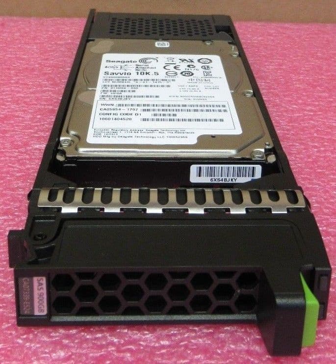 Fujitsu Eternus DX S2 HDD 900GB SAS 6GB/s 10K 2 5" HDD In Caddy FTS ETND9HC