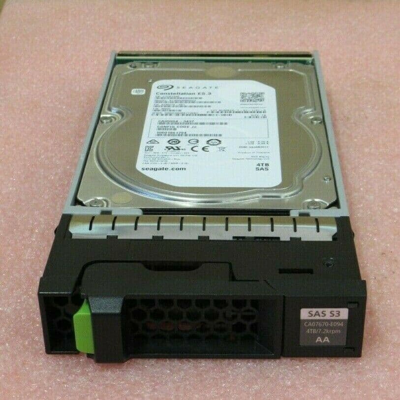 Fujitsu Eternus DX S3 4TB SAS 6G 7 2K 3 5" HDD Hard Drive CA07670-E094 ...