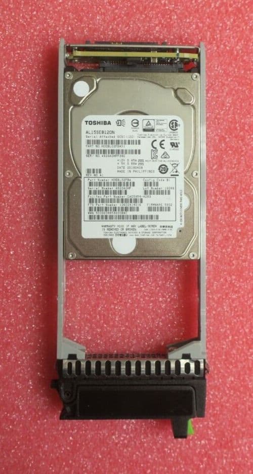 Fujitsu Eternus DX S3/S4 1 2TB 10K SAS 12G 2 5" HDD In Caddy CA08226-E607