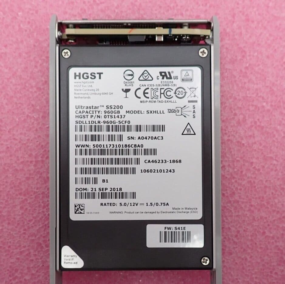 Fujitsu Eternus DX S3/S4 960GB SAS 12G 2 5" SSD Solid State Drive ...
