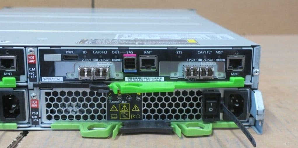 Fujitsu Eternus DX200 S3 2 5" Base 21 6TB 24-Bay 2x Controller 4x FC16G ...