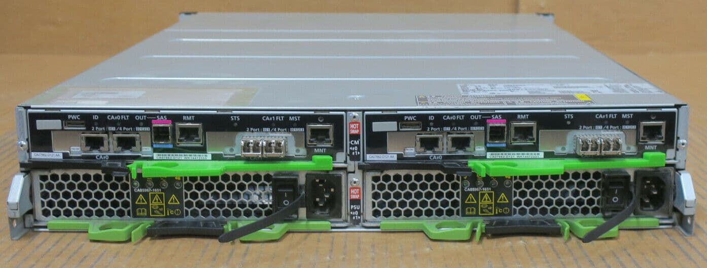 Fujitsu Eternus DX200 S3 24-Bay 6 1TB Disk Storage System ET203AU 2x ...