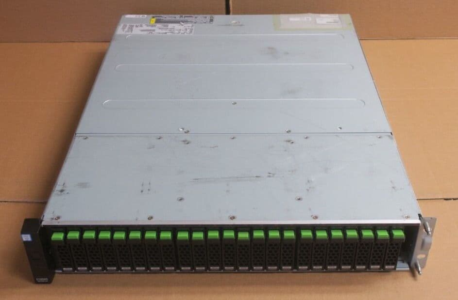 Fujitsu Eternus DX200 S3 24Bay Disk Array 2x Controller Module with 4x ...