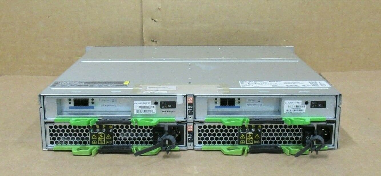 Fujitsu Eternus DX200 S3 3x600GB 10K SAS Extension Shelf 2 x CA05967-1610