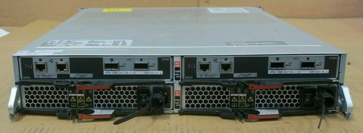 Fujitsu Eternus DX40 S2 2 5 DE 24-Bay 2 5" SAS 2x IOM6 Controller DX4xx ...