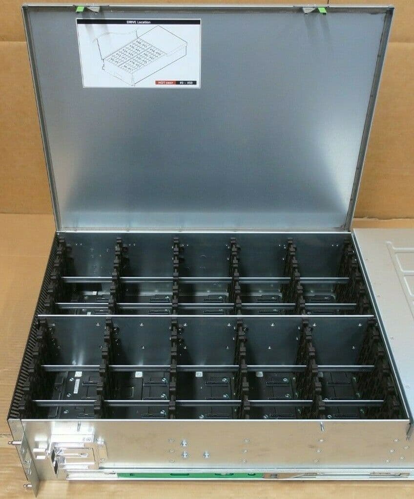 Fujitsu Eternus DX5/600 HD-DE Drive Storage Enclosure 60-Bay 2x IOM12G ...