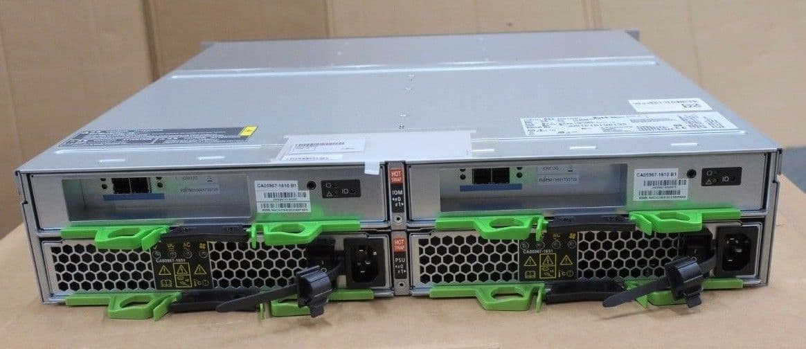 Fujitsu Eternus DX5/600 S3 24x 900GB SAS Drive Enclosure 2x IO Module ETPEADU-L