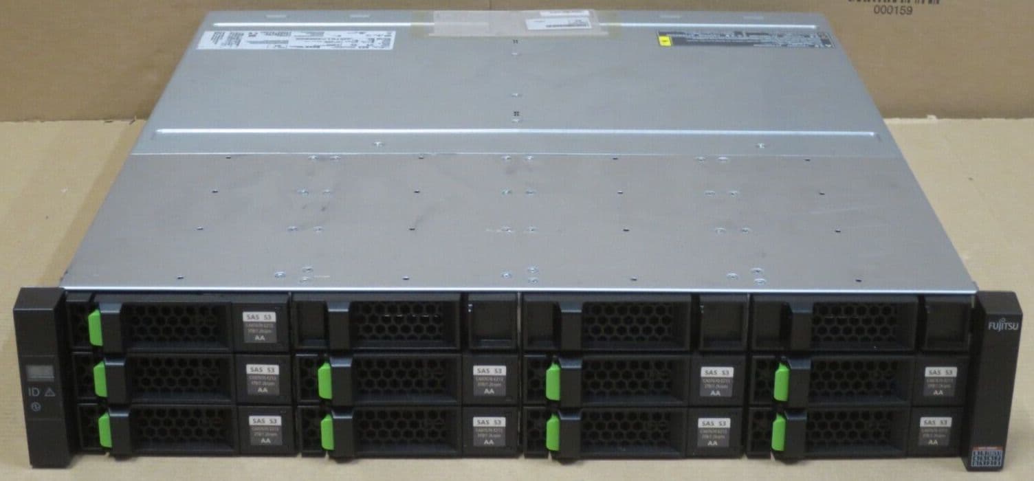 Fujitsu Eternus DX5/600 S3 DriveEnclosure 2x IOM12G 27TB HDD 2x800W PSU ETPEBDU