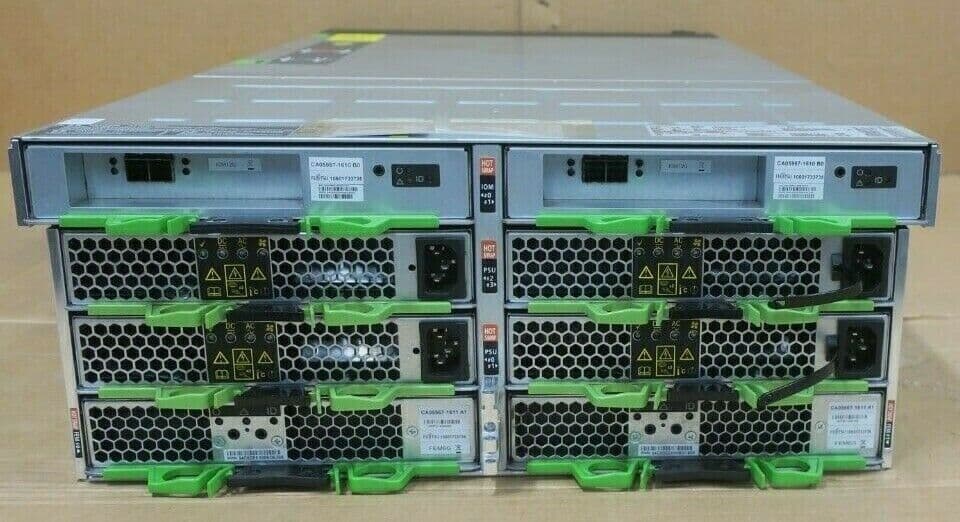 Fujitsu Eternus DX5/600 S3 HD-DE 60-Bay Drive Enclosure 240TB 2xIOM12G ...