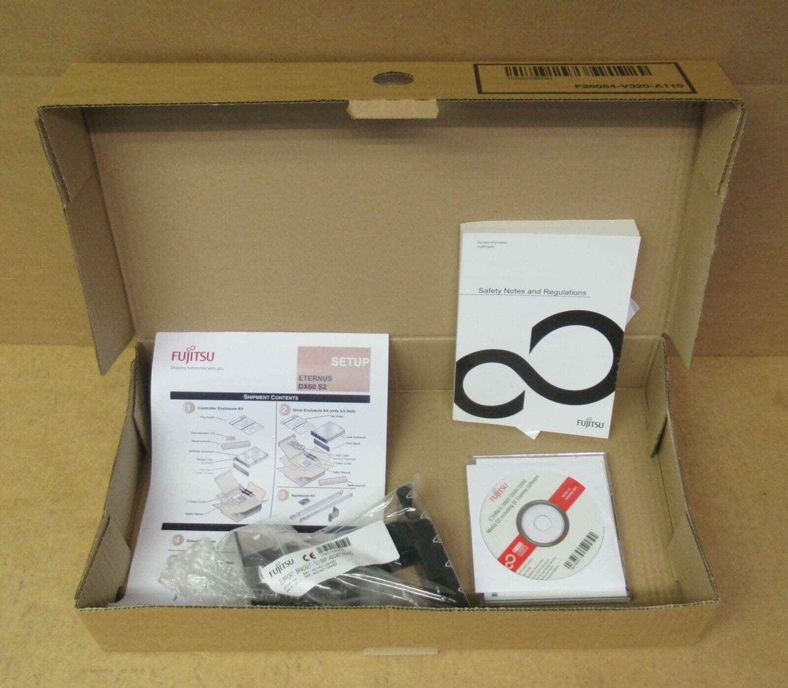 Fujitsu Eternus DX60 S2 Disk Storage System 24 x 2 5" SAS Bays ...