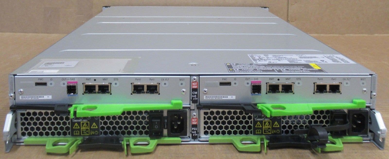Fujitsu Eternus DX60 S3 24 Bay 10GB Raid Cntlr iSCSI Disk Storage System