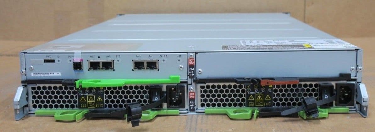 Fujitsu Eternus DX60 S3 24-Bay 10GB Raid Controller iSCSI Disk Storage ...