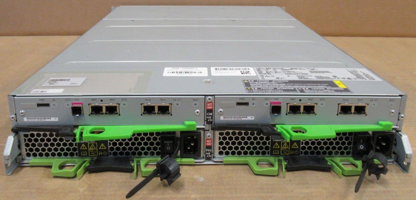 Fujitsu Eternus DX60 S3 24 Bay iSCSI 10GBps Dual Controller Disk ...