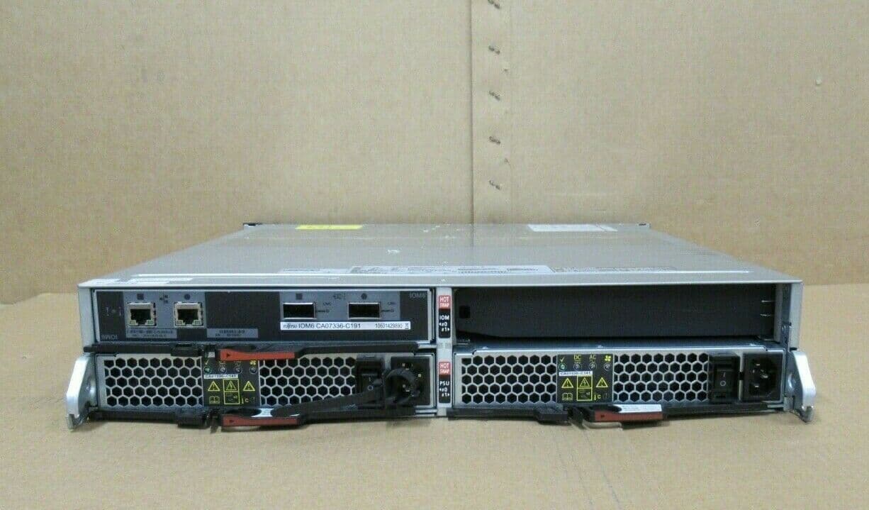 Fujitsu Eternus DX80/90 S2 DE 24-Bay SAS Enclosure Chassis 1x IOM6 FTS ...