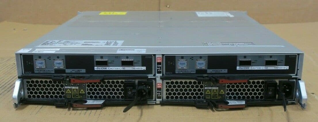 Fujitsu Eternus DX80/90 S2 DE 24x 2 5" SAS Bay Enclosure 2x IOM6 FTS ...