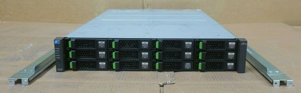 Fujitsu Eternus DX80 S2 12-Bay Enclosure FTS ET082DDU 11 4TB HDD 2x ...