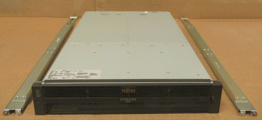 Fujitsu Eternus DX90 12-Bay Enclosure ET09E24AG 2x CA07145-C631 8GB FC ...