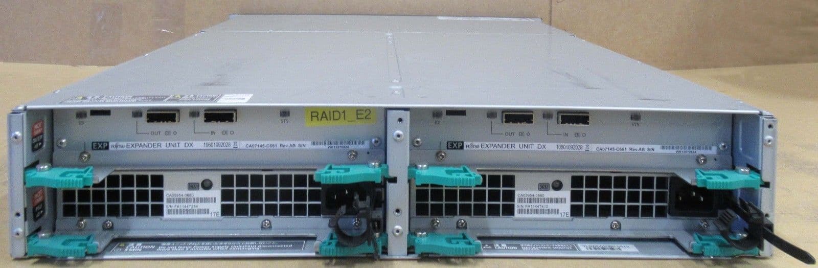 Fujitsu Eternus DX90 Expansion Enclosure 24TB 2x CA07145-C661 CS-TVCE-DX9F