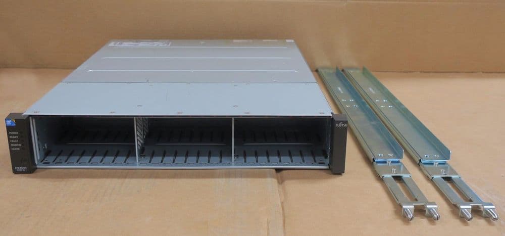 Fujitsu Eternus DX90 S2 24-Bay Enclosure FTS-ET092DCU 2 x CA07336-C001 ...