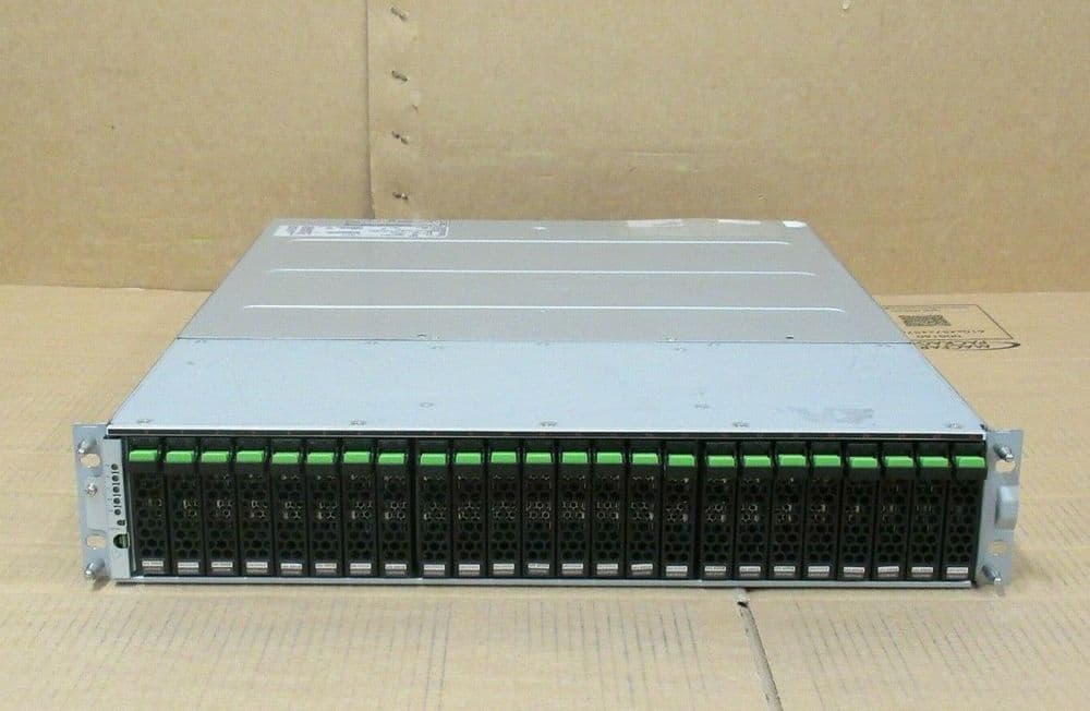 Fujitsu Eternus DX90 S2 24 x 600GB 10K SAS FTS-ET092DCU 2 x Controllers ...