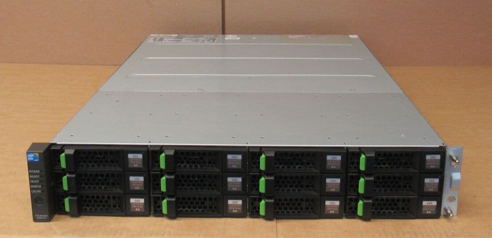 Fujitsu Eternus DX90 S2 RAID Shelf 2x CA07336-C001 2x CA05954-1580 ...