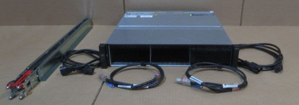 Fujitsu Eternus ETPEADU DX5/600 S3 24x 2 5" Drive Enclosure 2x IOM12G 2x PSU
