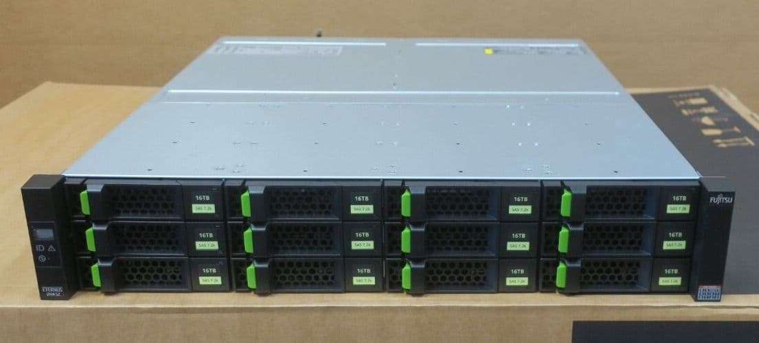 Fujitsu Eternus JX40 S2 12x 3 5" Bay Drive Enclosure ETJEBDUF 12x 16TB ...