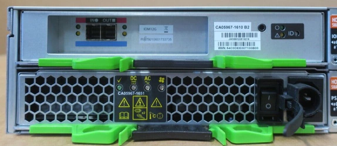 Fujitsu Eternus JX40 S2 12x 3 5" Bay Drive Enclosure ETJEBDUF 12x 16TB ...