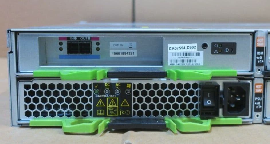 Fujitsu Eternus JX40 S2 Rack Storage Subsystem Array 120TB 12x 10TB 7 ...