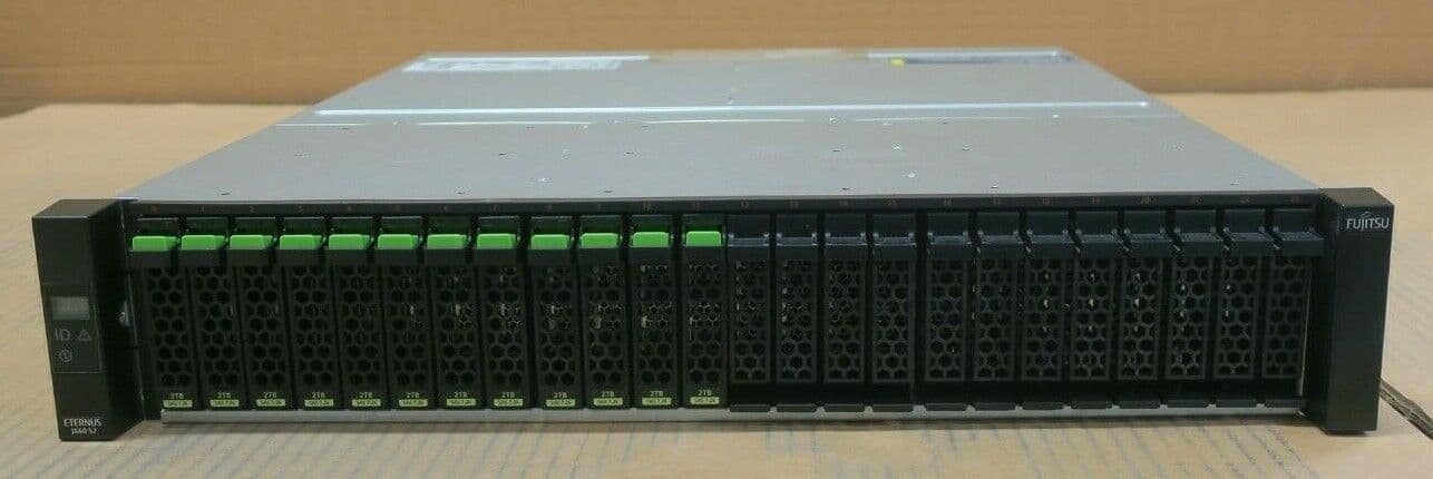 Fujitsu Eternus JX40 S2 Rack Storage Subsystem Array 1x IOM12G 12x 2TB ...