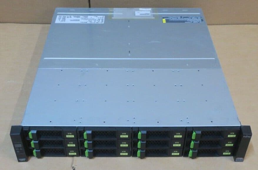 Fujitsu Eternus JX40 S2 Rack Storage Subsystem Array 2x IOM12G 12x 6TB ...