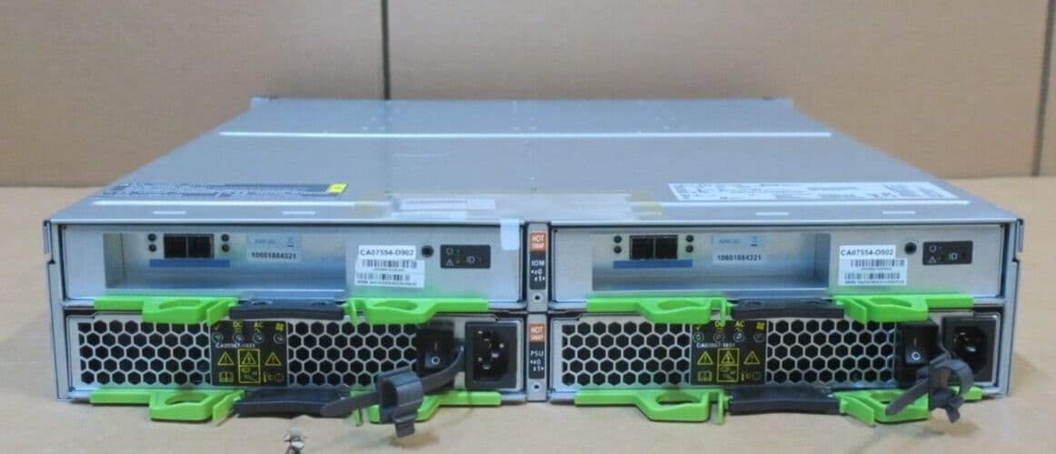 Fujitsu Eternus JX40 S2 Rack Storage Subsystem Array 2x IOM12G 12x 6TB ...