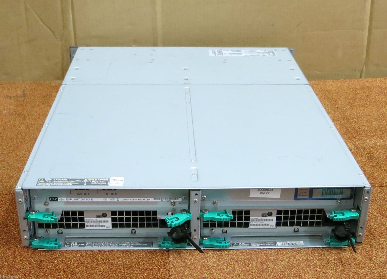Fujitsu ETERNUS JX40 Storage Subsystem 24 drive bays DAS FTS ETJXS11BG ...