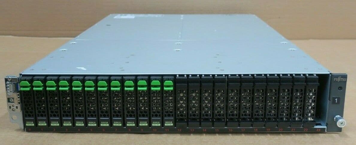 Fujitsu ETERNUS JX40 Storage Subsystem 24x Bay 12x 900GB FTS ETJXS11BG ...