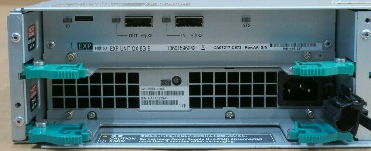 Fujitsu ETERNUS JX40 Storage Subsystem 24x Bay 13x 900GB FTS ETJXS11BG ...