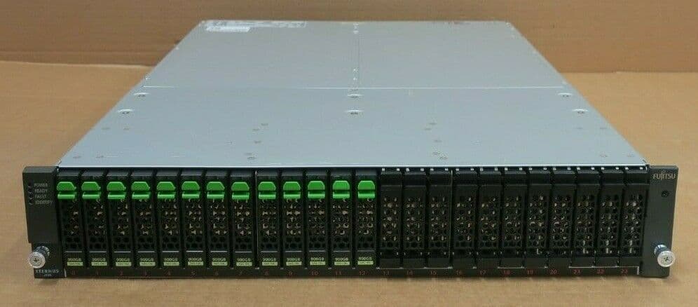 Fujitsu ETERNUS JX40 Storage Subsystem 24x Bay 13x 900GB FTS ETJXS11BG ...