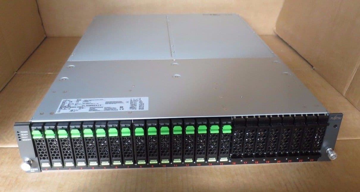 Fujitsu ETERNUS JX40 Storage Subsystem 24x Bay 16x 300GB FTS ETJXS11BG ...