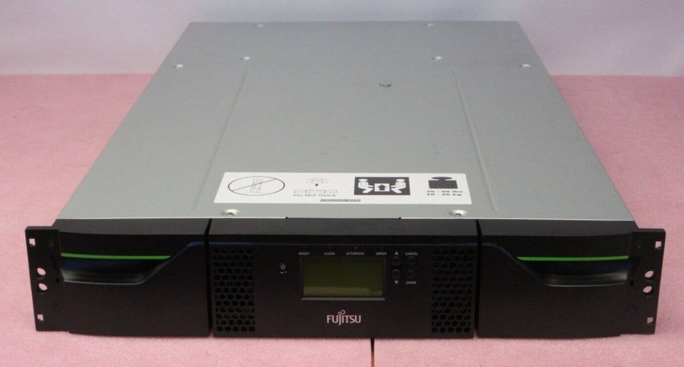 Fujitsu Eternus LT40 S2 24-Slot 2U Tape Library with LTO-5 FC tape drive