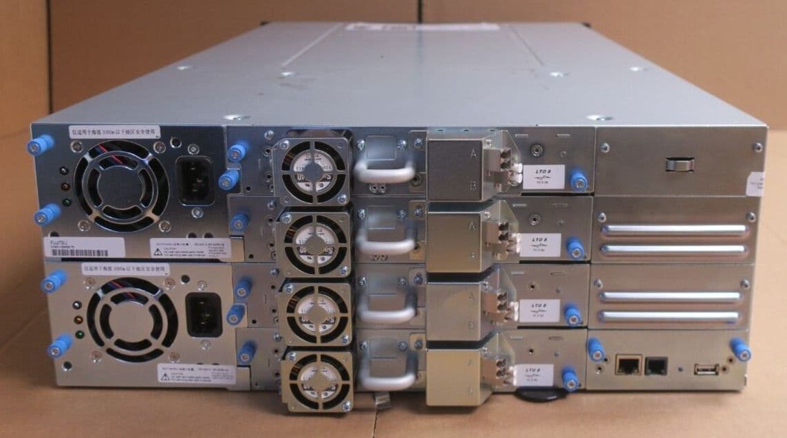 Fujitsu Eternus LT60 S2 FTS LT60S2KNXU 48-Slot Tape Library Auto Loader ...